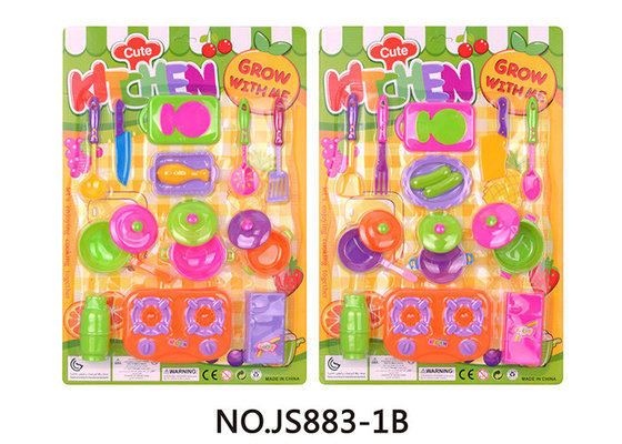 China Eco Friendly Childrens Toy Kitchen Sets , Kids Toy Cooking Set 19.6 " supplier