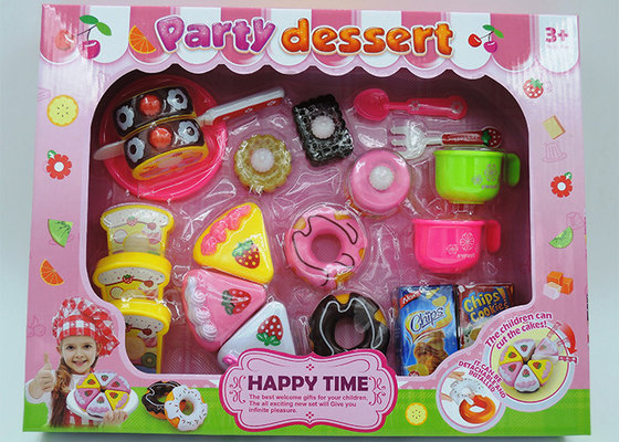 China Colorful Children's Play Food For Kitchens , Plastic Kitchen Role Play Toys supplier