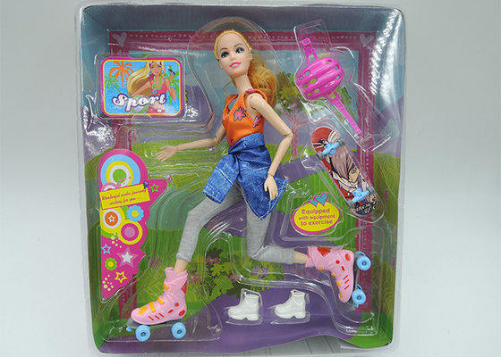 China Role Playing Children's Play Toys  Fashion Doll With 11 Movable Joints supplier