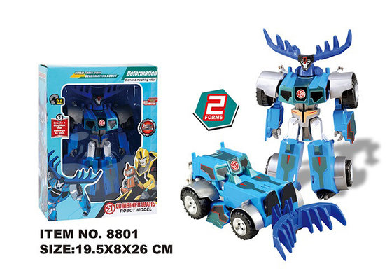 China Multi Color Children's Transformer Toys Manual Deformation Robot Model Car supplier