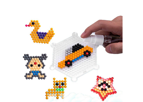China Arts And Crafts Water Spray Sticky Beads Kit DIY Jewel Educational 460 Pcs supplier