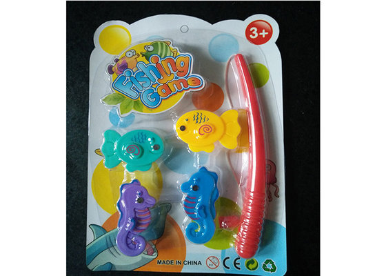 Kids Magnetic Fishing Game Set With Adorable Sea Horses And Fishing Rod supplier
