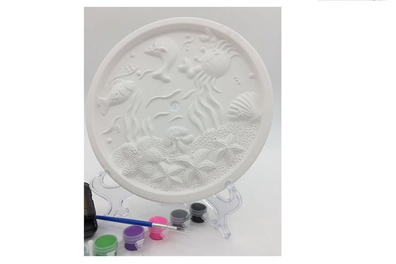Funny Arts And Crafts Kits For Kids Craft Clock Mechanism with DIY Painting supplier