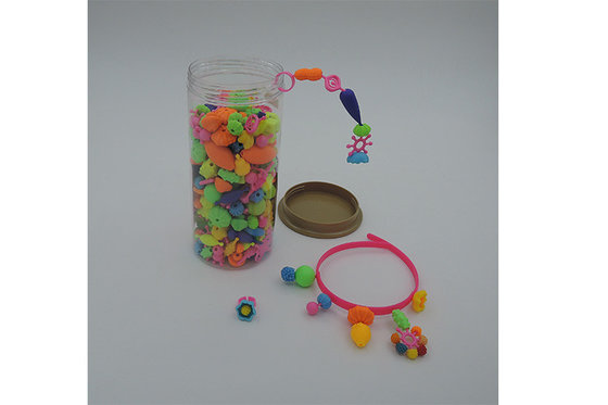 DIY Cordless Assembly Childrens Bead Making Kits , Girls Jewellery Making Set supplier