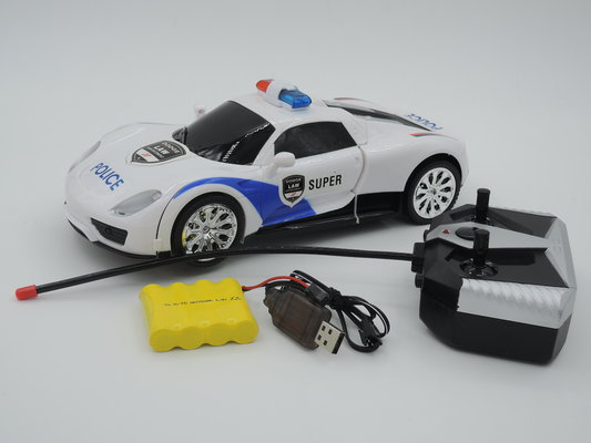 Remote Control Transformers Police Car Toy Autobot Hand Induced Deformation supplier