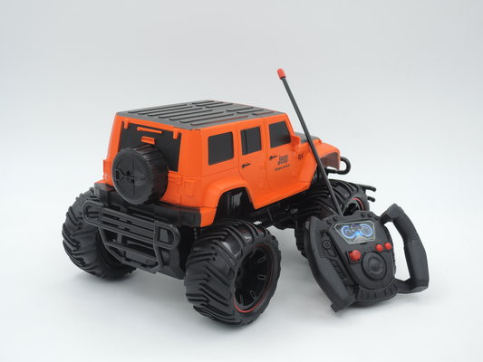Off Road Remote Control Jeep Toy Orange Color , RC Remote Control Vehicle supplier