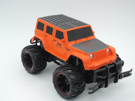 Off Road Remote Control Jeep Toy Orange Color , RC Remote Control Vehicle supplier