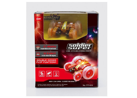 Stunt Mini Remote Control Cars With LED Lights 360 Degree Flip Rotation supplier