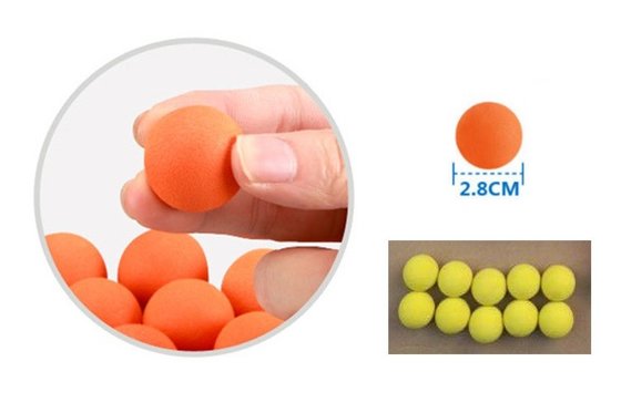 14 " Air Popper Blaster Launcher Pull And Pump Shooting Toy With 10 Foam Balls supplier