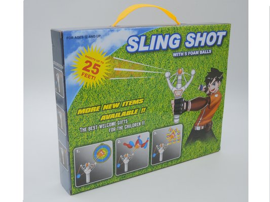 Safe Kids Sports Toys Pump And Launch Blaster Shooting Toy Gun With Foam Balls supplier