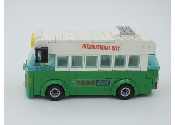 218Pcs DIY Building Blocks Educational Toys Open Door Tour Bus 3 Deformation supplier