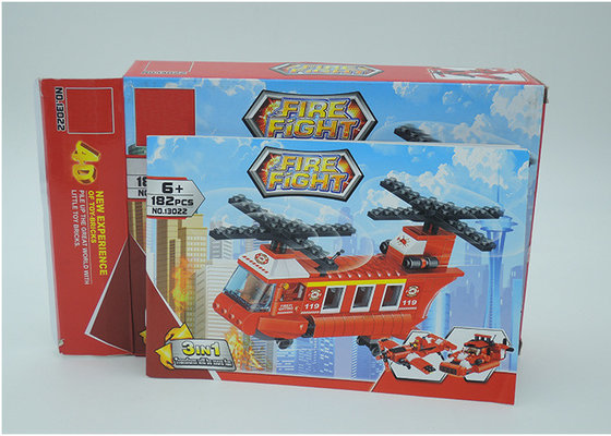3 In 1 Transformer Fire Engine Building Blocks For Toddlers And Preschoolers supplier
