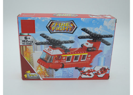 3 In 1 Transformer Fire Engine Building Blocks For Toddlers And Preschoolers supplier