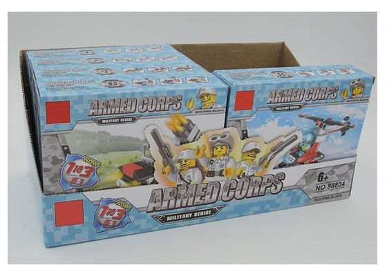 8 In 1 Military Vehicles Building Blocks Educational Toys DIY Convertable 75Pcs supplier