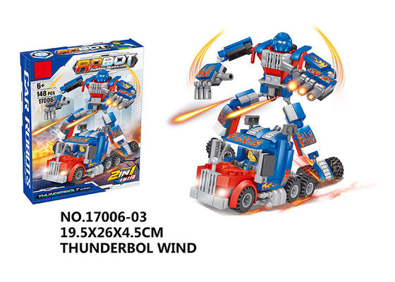 151Pcs Smooth Building Blocks Educational Toys Transformers Car Robot Toys supplier