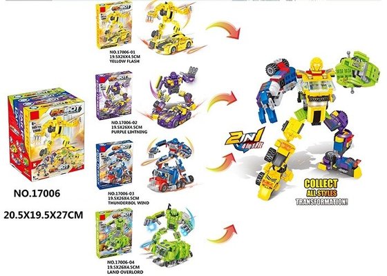 151Pcs Smooth Building Blocks Educational Toys Transformers Car Robot Toys supplier