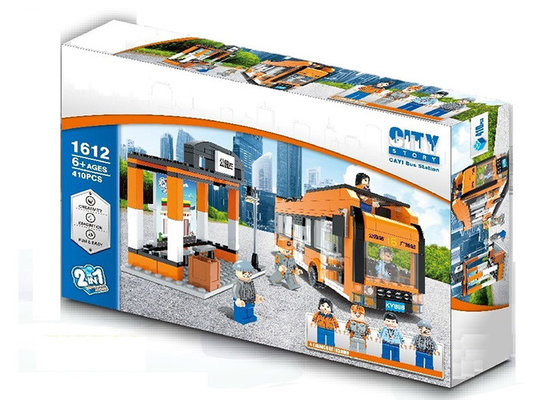 435Pcs Children's Plastic Building Blocks Sets Mini City Scene 2 Assorted supplier