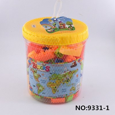 Kids Building Blocks Educational Toys , Children's Building Sets 110Pcs In Bucket supplier