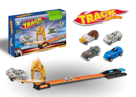 Hot Wheels Toy Race Car Track Sets With Metal Alloy Racer Animal Style Car supplier