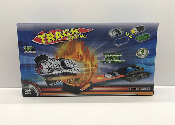 Hot Wheels Toy Race Car Track Sets With Metal Alloy Racer Animal Style Car supplier