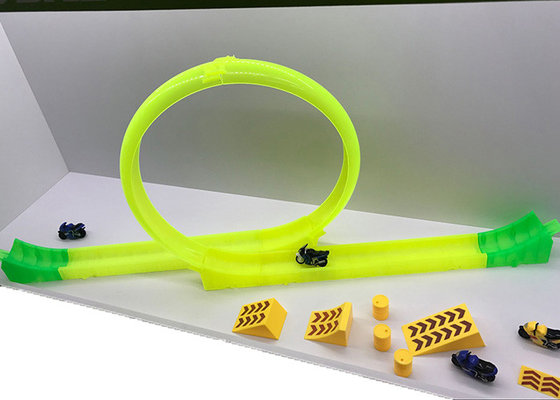 19 " Inertia Motocycle Hot Wheels Race Track , Toddler Race Track Toys supplier
