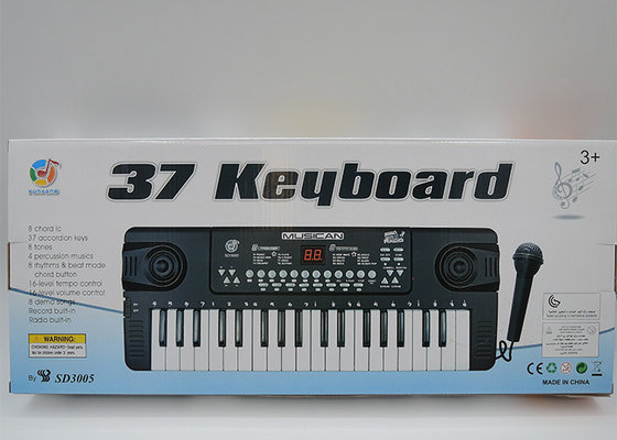 37 Keys Electronic Keyboard Piano And Microphone Toy For Kids Lightweight supplier
