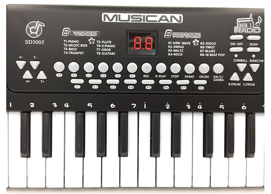 37 Keys Electronic Keyboard Piano And Microphone Toy For Kids Lightweight supplier