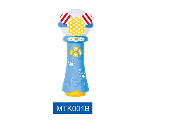 Battery Operated Karaoke Microphone Children's Musical Instruments Toys With Lights supplier
