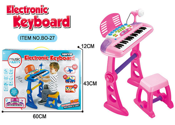 Small Kids Musical Instrument Toys Piano Sound Keyboard With Mricophone supplier