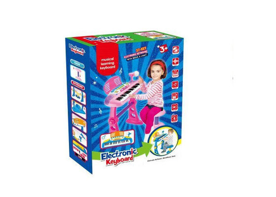 Small Kids Musical Instrument Toys Piano Sound Keyboard With Mricophone supplier
