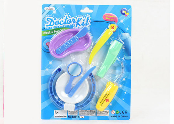 5 Pcs Colorful Kids Pretend Play Doctor Set / Toy Medical Set With Sphygmometer supplier