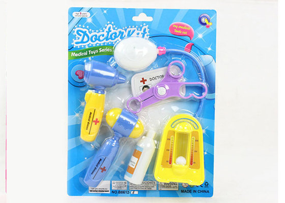 Multi Colors Pretend And Play Doctor Set , Children's Medical Kit Toy 6 Pcs supplier