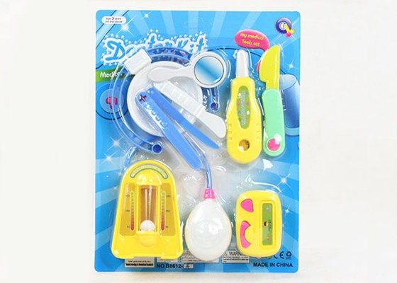 9 Pcs Pretend And Play Doctor Set Sphygmometer Medical Kit for Little Kids supplier