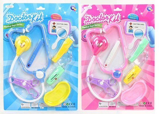 9 Pcs Pretend And Play Doctor Set Sphygmometer Medical Kit for Little Kids supplier