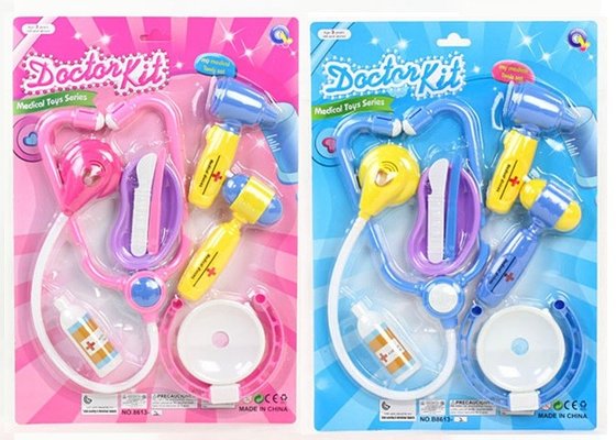 9 Pcs Pretend And Play Doctor Set Sphygmometer Medical Kit for Little Kids supplier