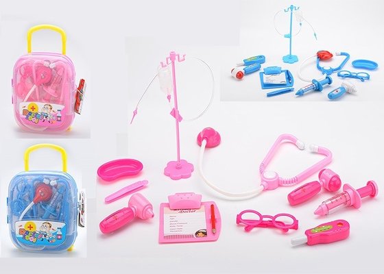 Medical Pretend And Play Doctor Set Toy Nurse Kit 4 Colors For 3 Year Old And Up supplier