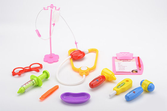 Medical Pretend And Play Doctor Set Toy Nurse Kit 4 Colors For 3 Year Old And Up supplier