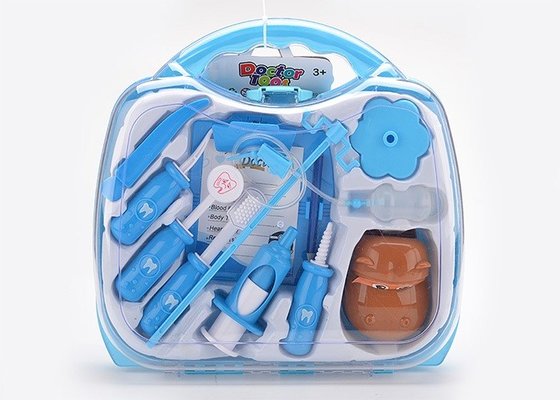 12 Pcs Toddler Pet Doctor Role Play Set , Pretend Toy Medical Bag Non Toxic supplier