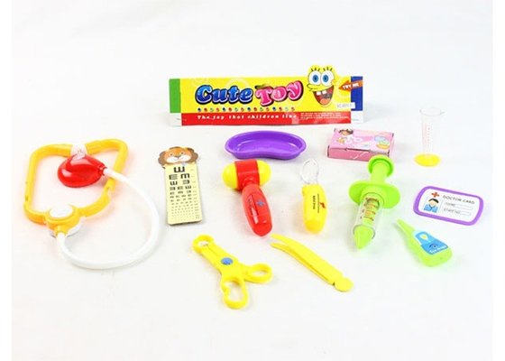 Kids Ophthalmologist Role Play Doctors Kit , Little Doctor Kit Pretend Play Set supplier