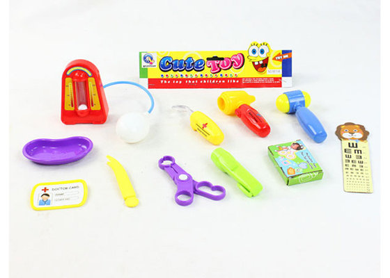 Educational Pretend And Play Doctor Set For Ophthalmologist Role Play 13 Pcs supplier