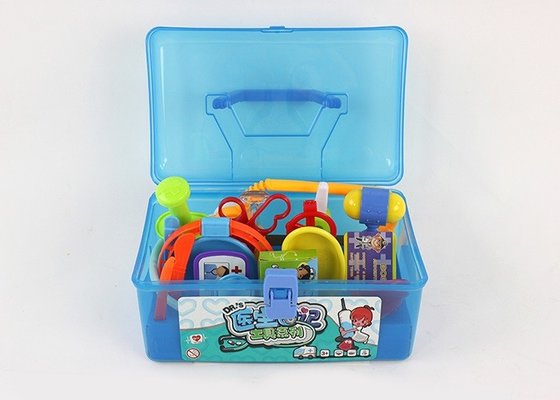 Colorful Pretend Play Medical Kit 17 Pcs , Children's Toy Medical Case supplier