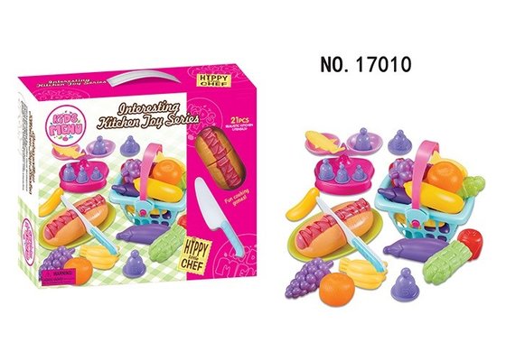 Highly Realistic Childrens Toy Kitchen Sets For Toddlers Girls / Boys Food Cooking supplier