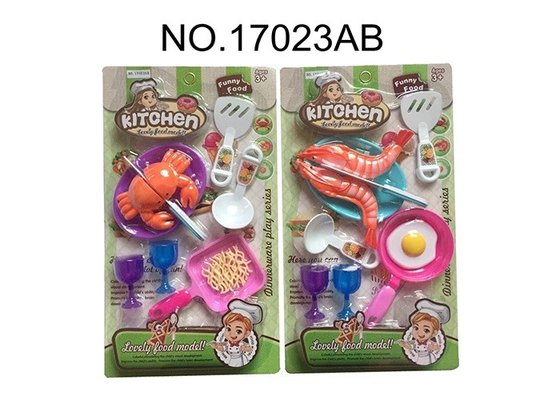 Harmless Childrens Toy Kitchen Sets for Pretend Play Cooking 10 Pcs 2 Assorted supplier