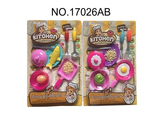 Harmless Childrens Toy Kitchen Sets for Pretend Play Cooking 10 Pcs 2 Assorted supplier