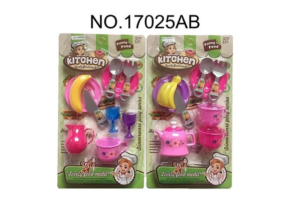Harmless Childrens Toy Kitchen Sets for Pretend Play Cooking 10 Pcs 2 Assorted supplier