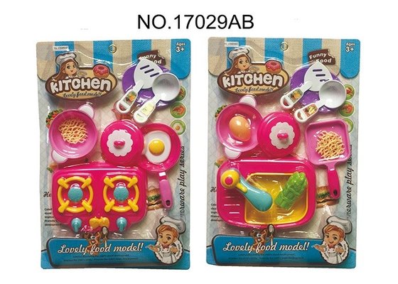Educational Funny Childrens Toy Kitchen Sets for Food Cooking Cutting supplier