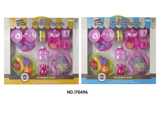 Children's Kitchen Cooking Set , Kids Cooking Play Set Toys Fruit Seafood BBQ supplier