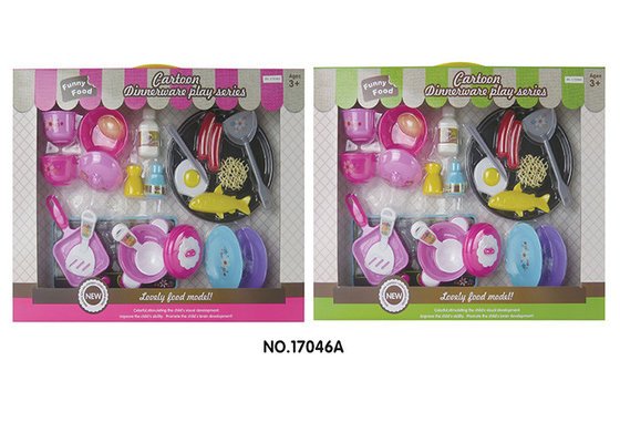 Children's Kitchen Cooking Set , Kids Cooking Play Set Toys Fruit Seafood BBQ supplier
