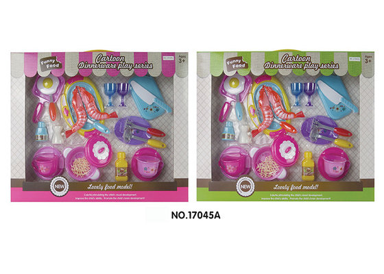 Children's Kitchen Cooking Set , Kids Cooking Play Set Toys Fruit Seafood BBQ supplier