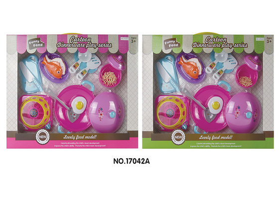 Children's Kitchen Cooking Set , Kids Cooking Play Set Toys Fruit Seafood BBQ supplier